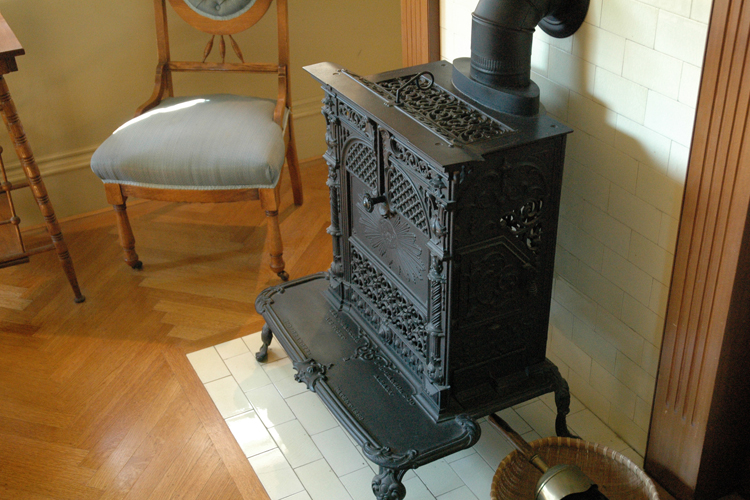iron stove